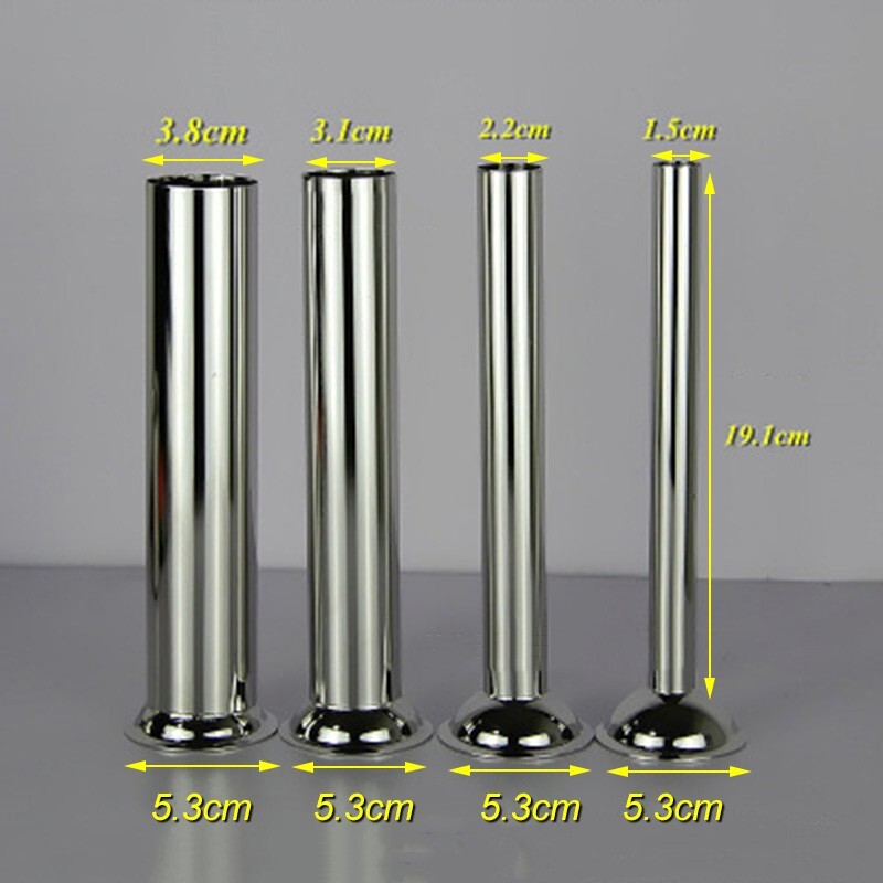 Stainless Steel SNACK STICK Tube Sausage Stuffer Funnel Cone For Home ...