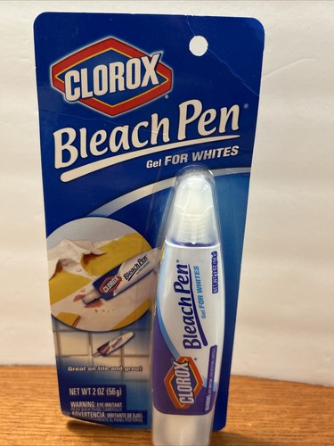 Clorox Bleach Pen Gel For Whites Dual Tipped 2010 Sealed 2 OZ | eBay