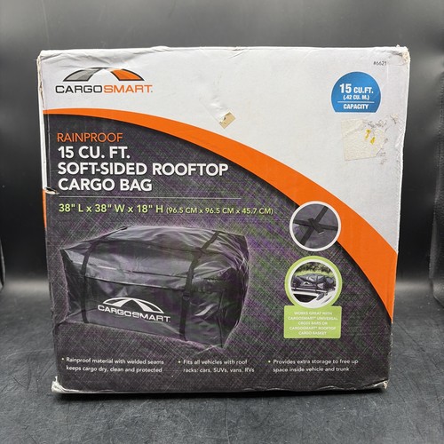 CARGOSMART 6621 15CF SOFT-SIDED ROOF TOP CARGO BAG NEW | eBay