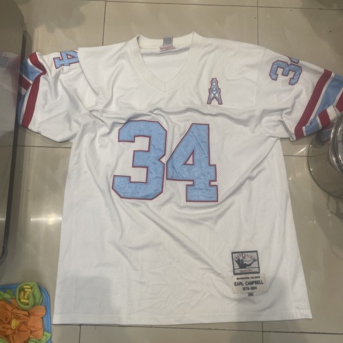 Earl Campbell #34 Houston Oilers NFL Football Jersey Size XXL 56 ...