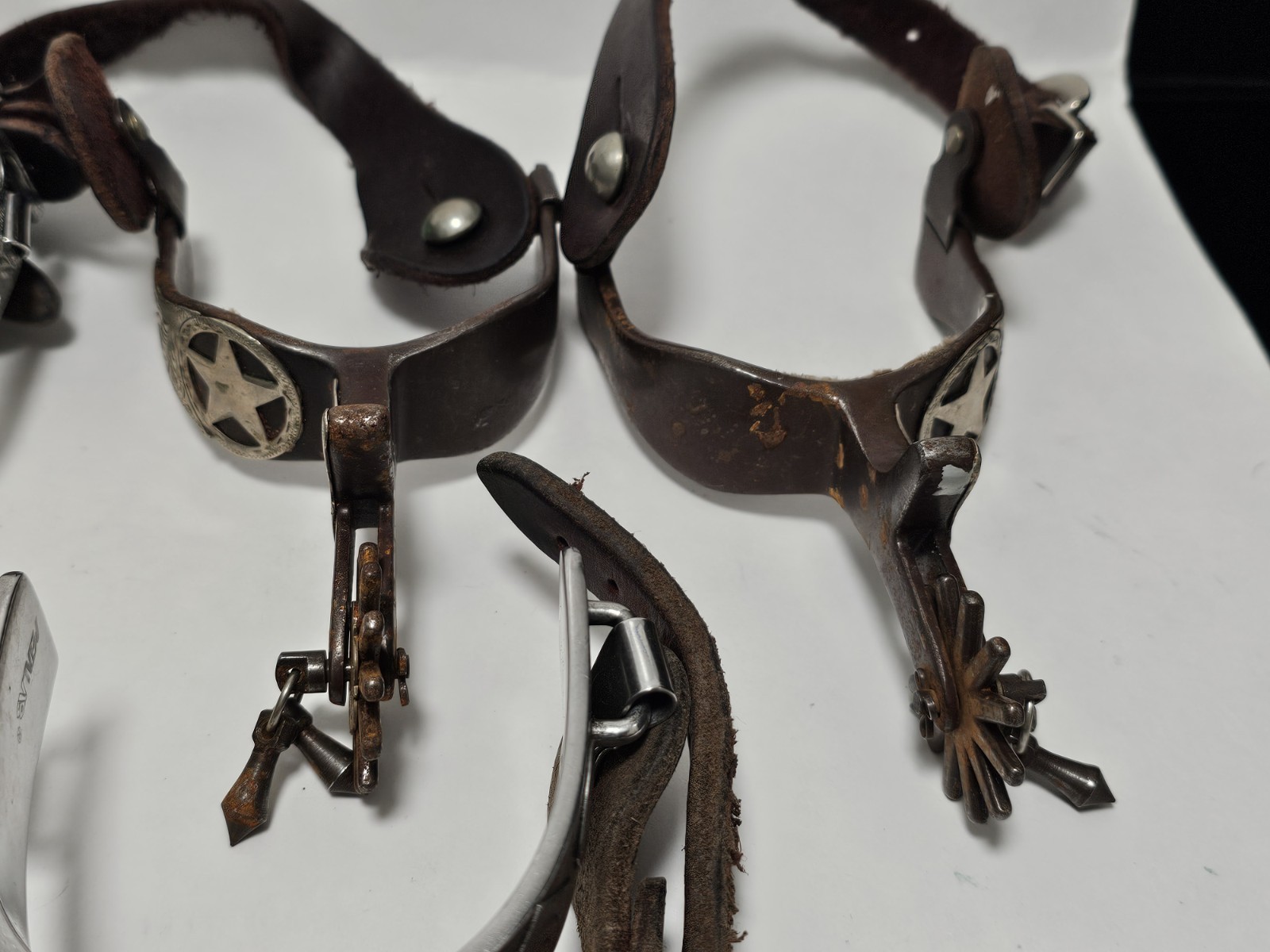 Cowboy Western Adult Spurs Lot Of 3 | eBay