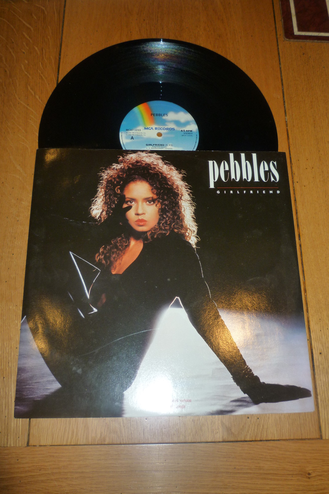PEBBLES - Girlfriend - 1987 Extended Version UK 3-track 12" | eBay