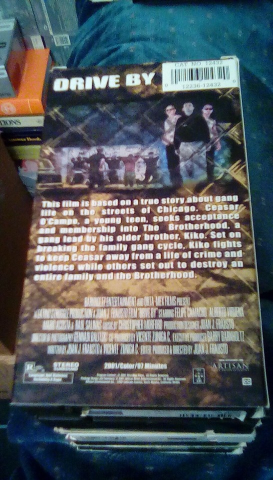 Drive By RARE Artisan 2001 VHS action gang life streets of Chicago true ...