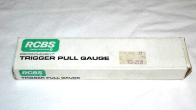 RCBS Trigger Pull Guage - PART # 09450 | eBay