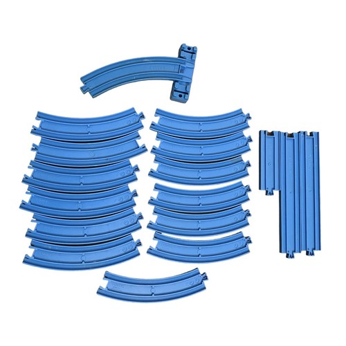 Vtg 17 Pc Lot 1992 Tomy Thomas The Train Blue Tracks Track Lot ...