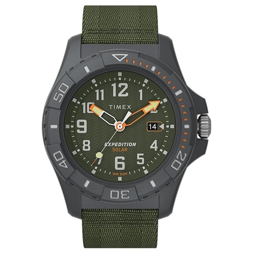 Timex Expedition North Freedive Ocean #Tide Grey Green Solar Watch ...
