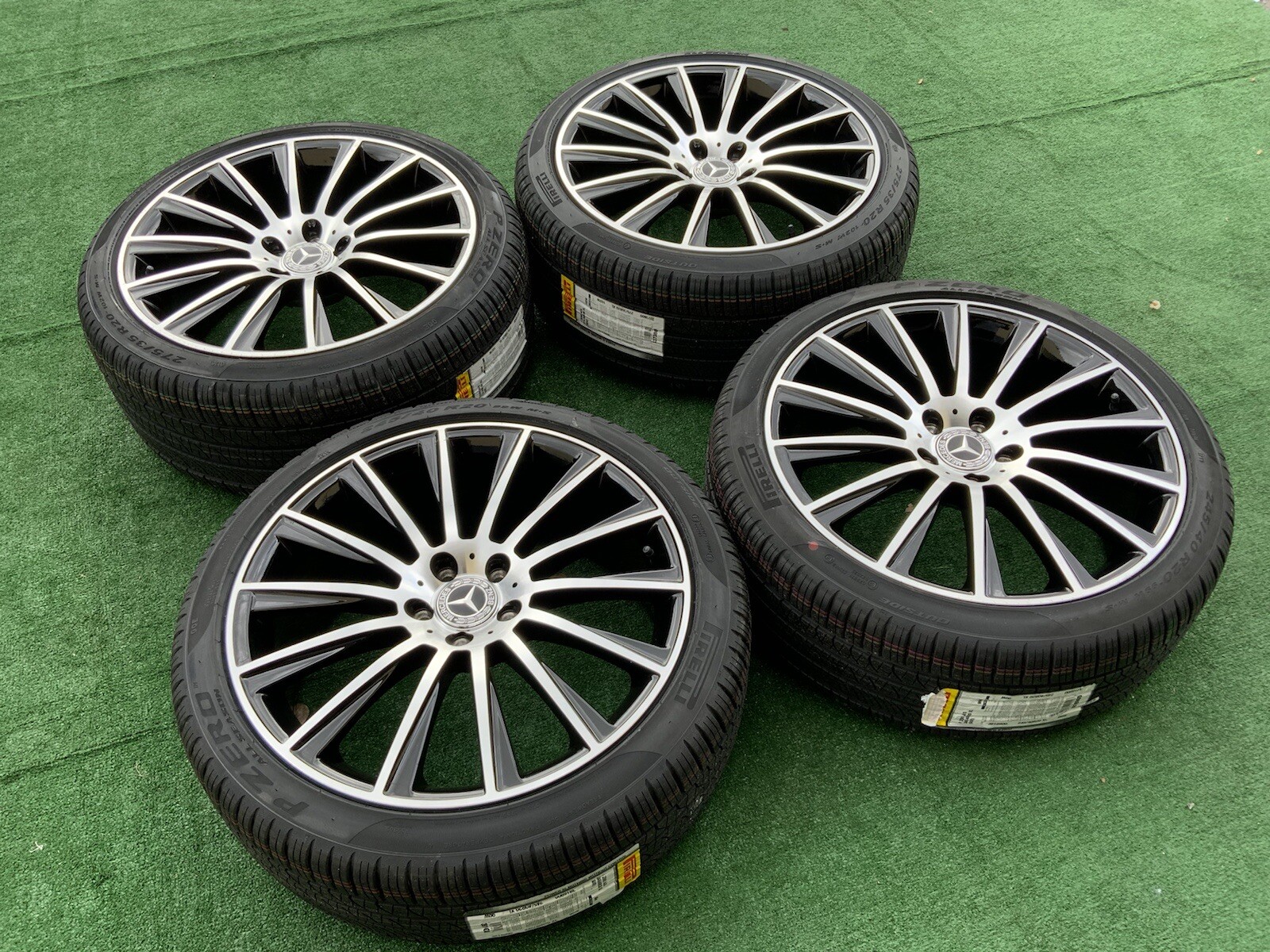 Mercedes S550 S560 S450 Wheels Rims AMG Pirelli P-Zero Brand New | eBay