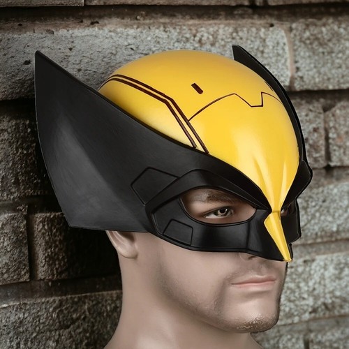 Wolverine Mask Men Cosplay X Men Cowl Helmet Replica Roleplay Costume ...
