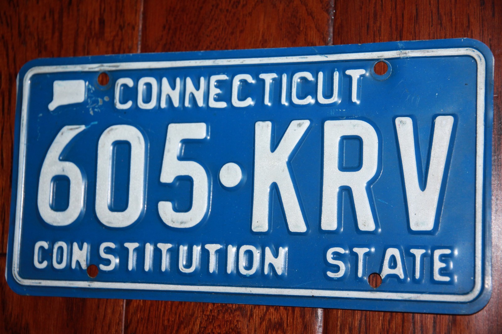 1980 'S - 2000 UNDATED CONNECTICUT License Plate * * CONSTITUTION STATE ...