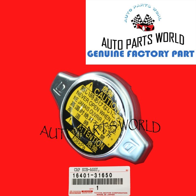 Toyota OEM Radiator Cap 16401-31650 1640131650 for sale online | eBay