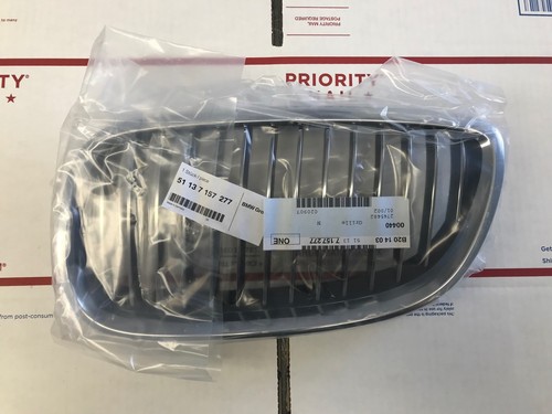 BMW OEM 07-10 328i 335i M3 E92 E93 Grille Left 51137157277 Genuine BMW ...