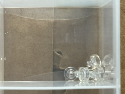 LEGO Parts - Trans-Clear Tile Round 1 x 1 with Bar Pin Holder - No ...