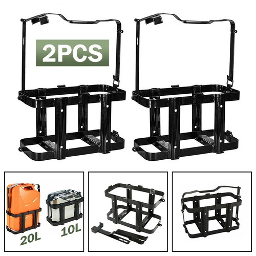 1/2X 10L/20L Jerry Can Holder Adjustable for Camper Trailer Caravan ...