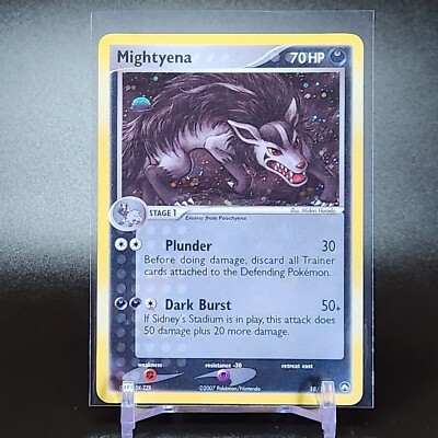 Pokemon Mightyena 18/108 Holo Rare EX-NM - EX Power Keepers | eBay