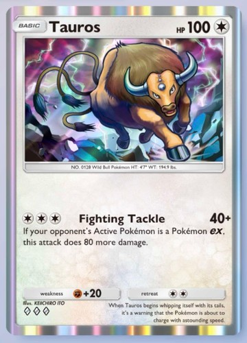 Trade Pokemon TCG Pocket Tauros Trading Card (♢♢♢) Language ENGLISH | eBay