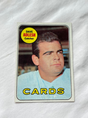 DCC: 1969 Topps Dave Adlesh St. Louis Cardinals #341 NM (OC) | eBay