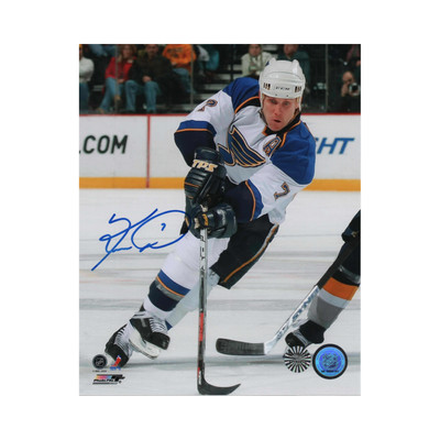 Keith Tkachuk St Louis Blues Autographed Vertical Photo - Fan Cave COA ...