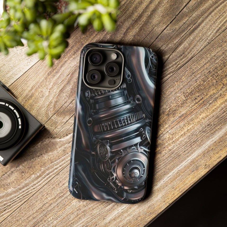 Mechanical Engine Gear iPhone Tough Case - Industrial Design Phone ...