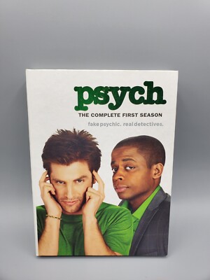 Psych Season 1 DVD Box Set James Roday Dule Hill | eBay