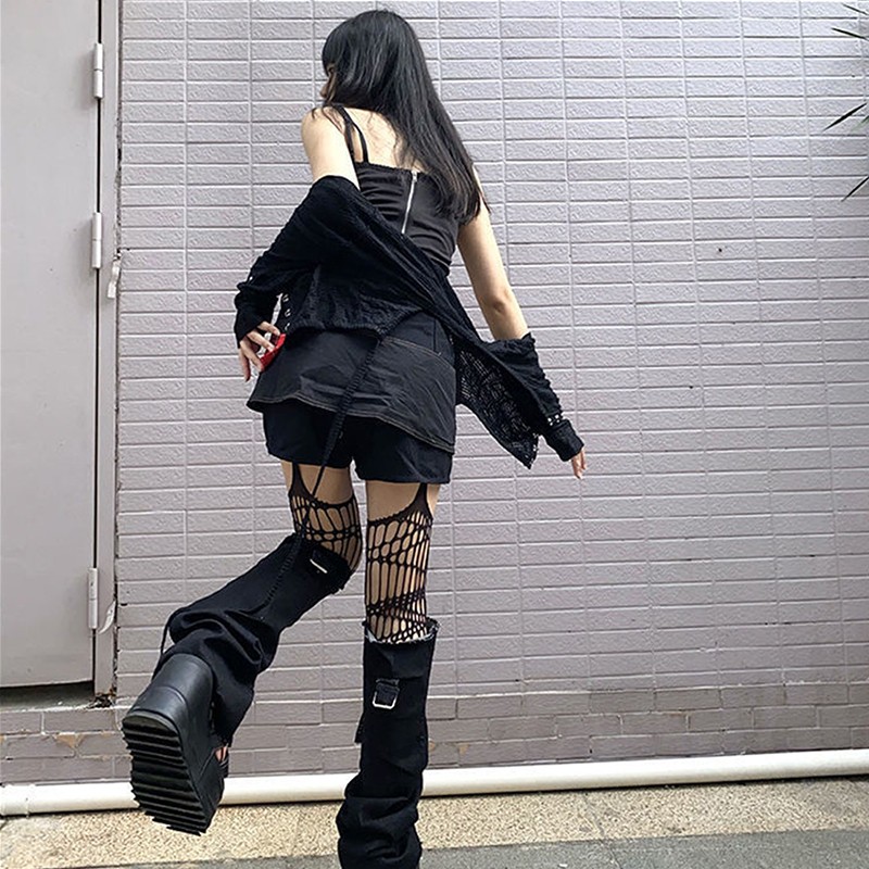 Hollow Fishnet Stockings Tights Women Full Body Fishnet Stockings ...