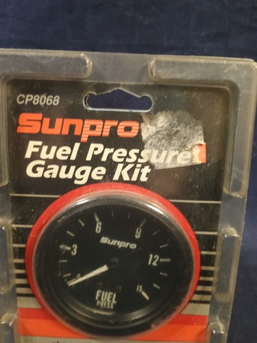 Sunpro CP8068 Mechanical Fuel Pressure Gauge, Fuel Pressure - 2 5/8" | eBay