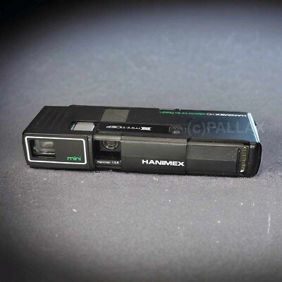 HANIMEX MINI 110 EF ELECTRONIC FLASH POCKET CAMERA KAMERA SCHWARZ | eBay