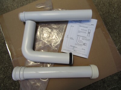 Caroma Extended Mid Level Flush Pipe Kit includes Kee Seal for CAROMA ...