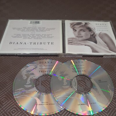 Diana Princess of Wales - Tribute (CD, 2 Disc Set, 1997) - 74646901229 ...