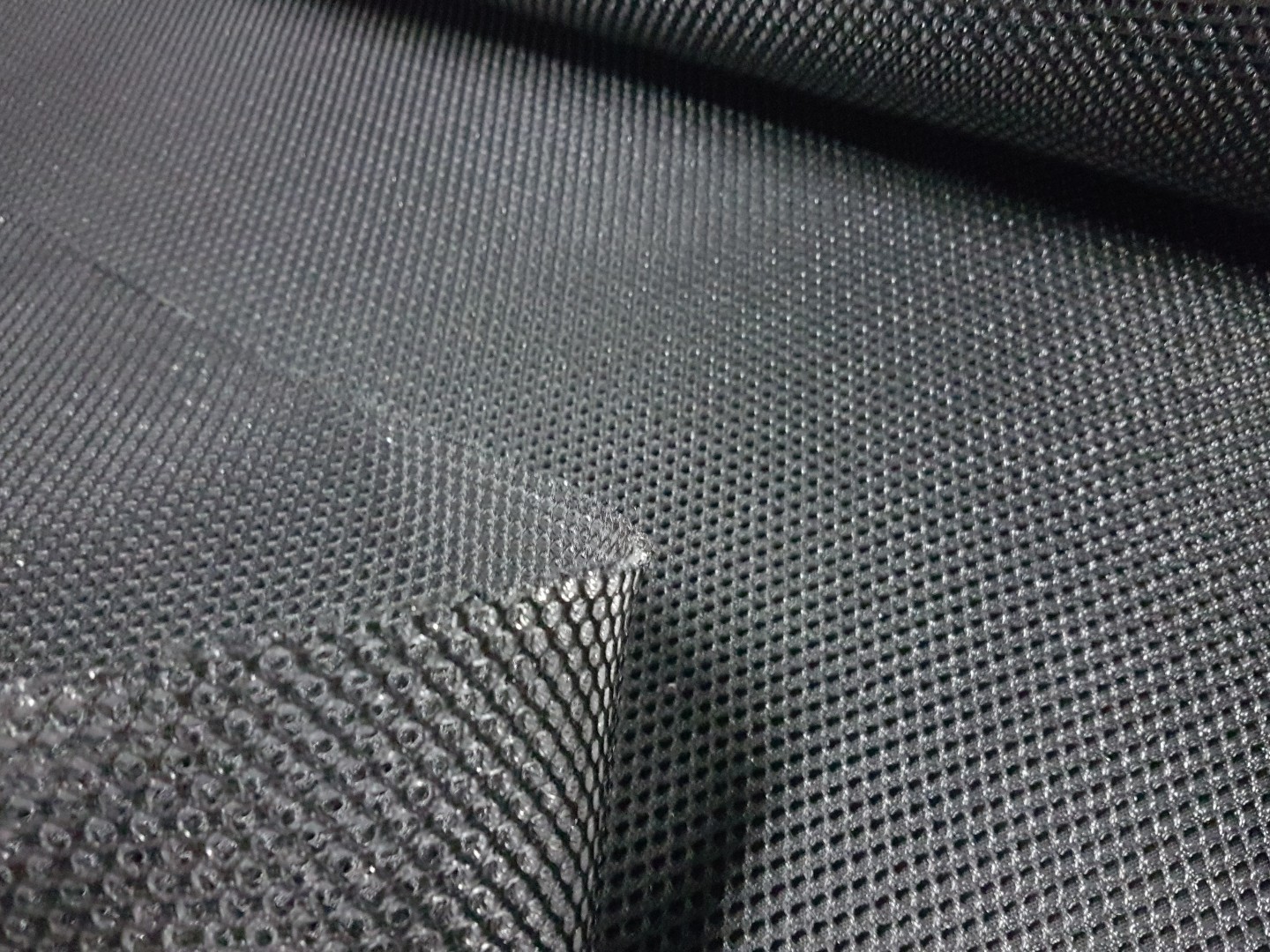 3mm* - GREY - 3D Spacer Hex Mesh - fabric - Cushioning & padding ...