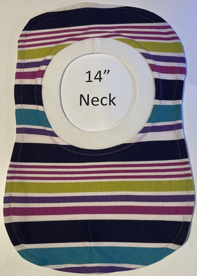 Bib 14" Neck Pull Over Head T-Shirt Special Needs Drool polyester ...