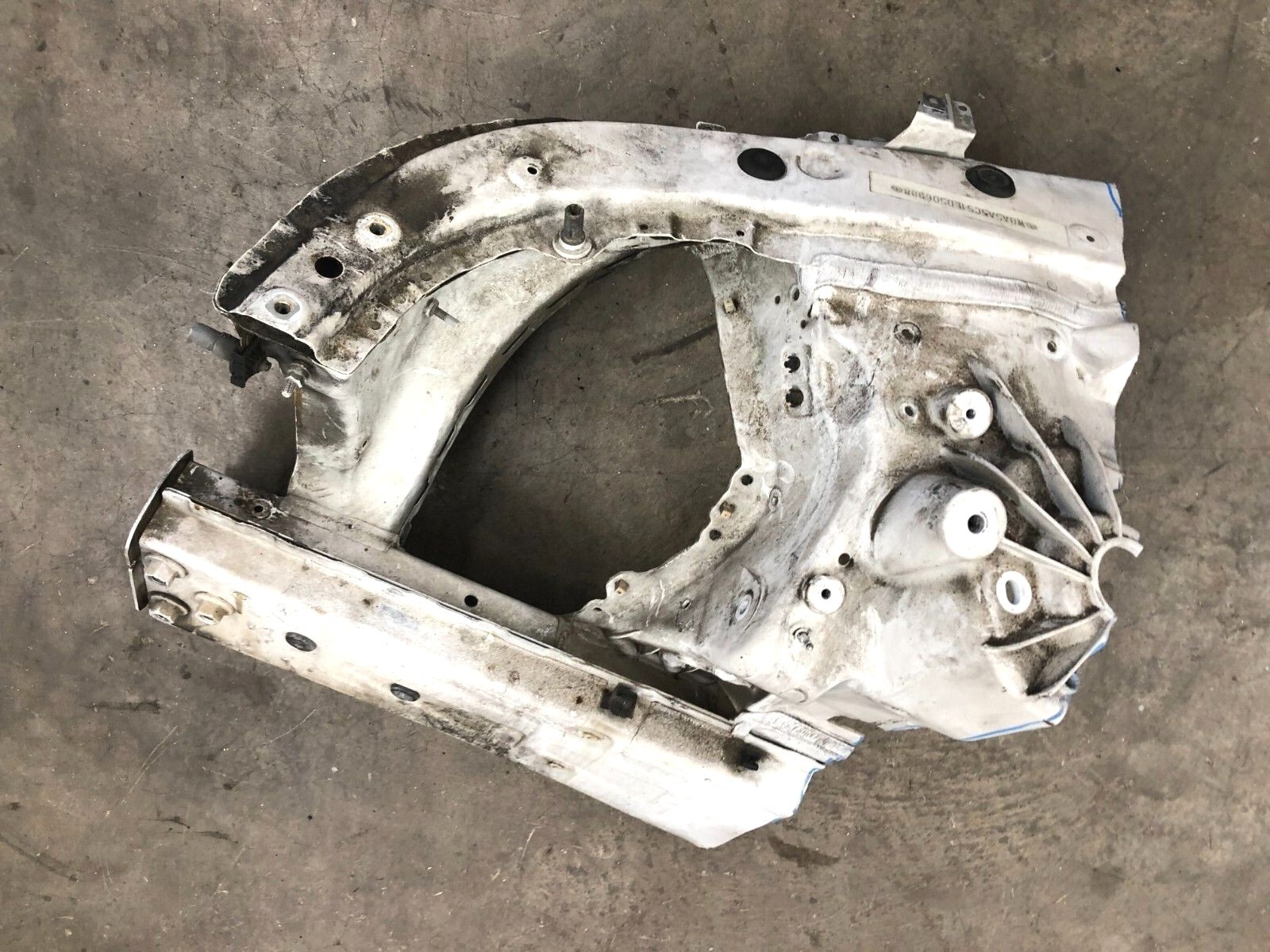 ⭐2011-2016 BMW 520I 528I 535I F10 FRONT RIGHT RH FRAME RAIL APRON OEM ...