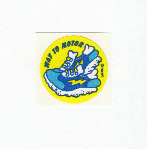 Vtg Scratch & Sniff Stinky Matte Trend Stickers Ham Candy French Fry ...