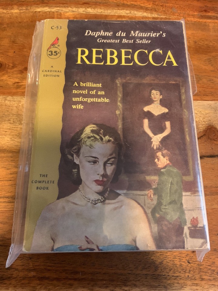 Rebecca Daphne Du Maurier 1960 Pocket Book A Cardinal Edition | eBay