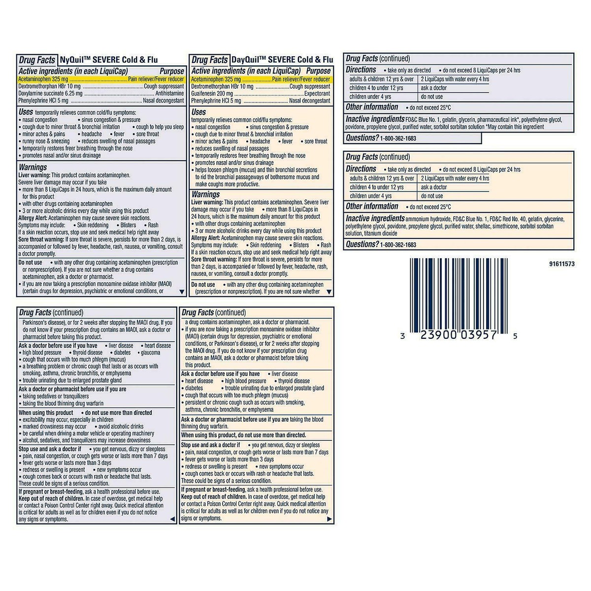 Vicks Nyquil Label Vicks DayQuil And NyQuil Cough, Cold & Flu Relief