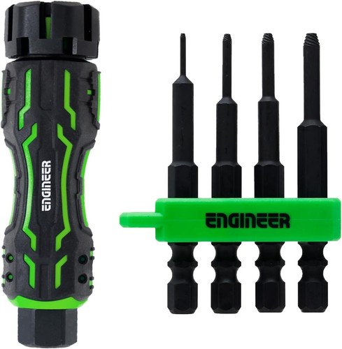 ENGINEER DRIVER HANDLE WITH EXTRACTOR BIT SET DZ-85 from Japan for sale ...