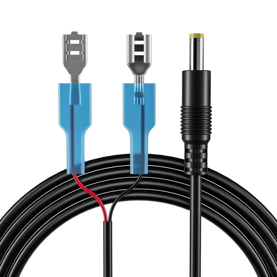 2 Pcs Trail Camera Power Cord 79-inch/2M DC External Power Cable ...