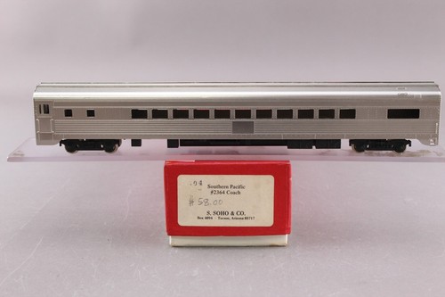 HO BRASS SOHO 1304 SP SOUTHERN PACIFIC COACH #2364 PLATED KUMATA | eBay
