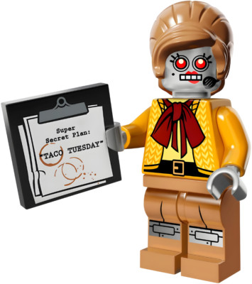 LEGO Velma Staplebot LEGO Movie Minifigure (71004) New Retired ...