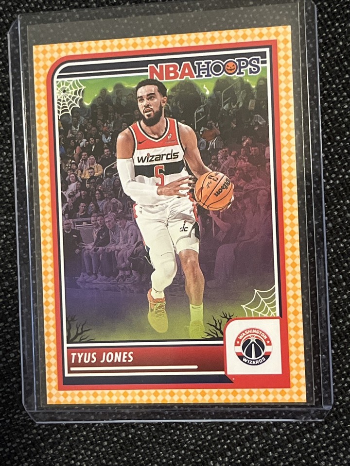 2023-24 Panini Haunted Hoops- Orange #228 Tyus Jones- Washington ...