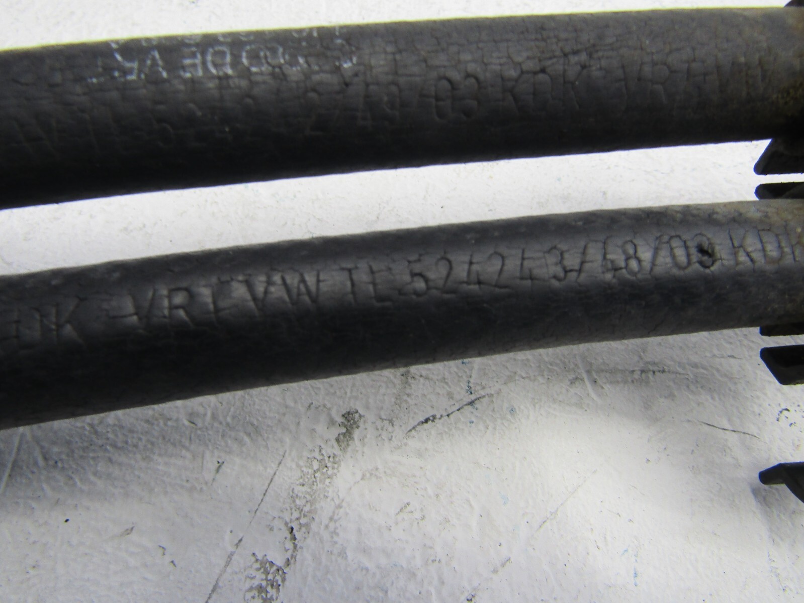 01-05 VW Volkswagen Jetta 1.8l Fuel Injector Rail OEM 1J0133699A for ...