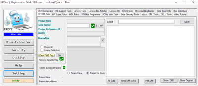 NBT Clear ME Bios , Bios Extractor Tools - Download/Activation - Basic ...