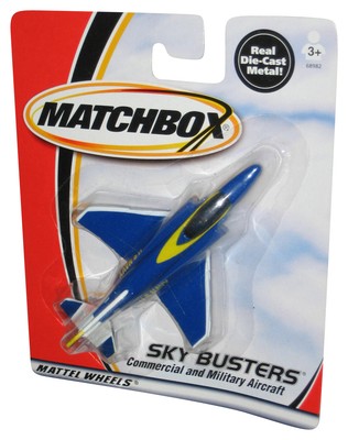 Matchbox Sky Busters (2000) Blue F-4 Navy Angel Aircraft Toy Plane | eBay