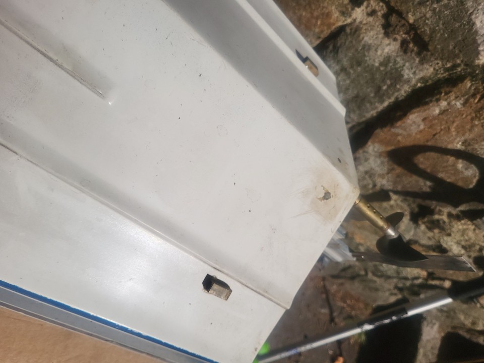 Vintage Dumas 45” RC Boat Wellcraft Scarab Fiberglass Hull/hardware And ...