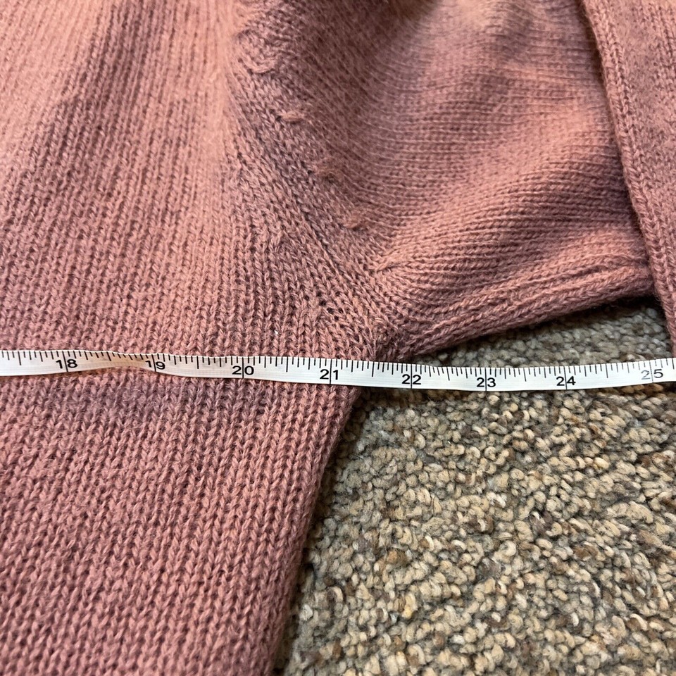 Vintage Nordstrom 100% Shetland Wool Sweater Women’s L Pink Scottish ...