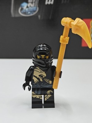 NEW Ninjago Cole DX with Golden Scythe Custom Lego Minifigure 2509 ...