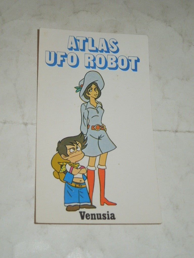 FIGURINA ATLAS UFO ROBOT EDIERRE 1978 - VENUSIA -BUONE CONDIZIONI | eBay