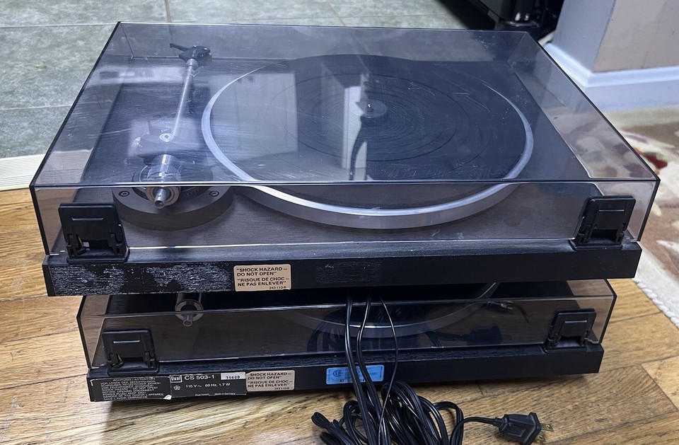 DUAL CS-503-1 AUDIPHILE Concept AUTO STOP VINTAGE CLASSIC TURNTABLE ...