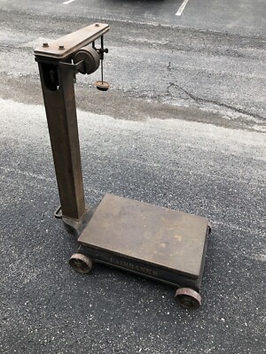 Vintage Fairbanks 500 Lb Capacity Mercantile Floor Scale | eBay