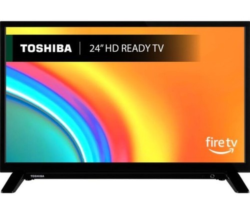 Toshiba SMART 720p Fire TV 24WF2F53DB 24" HDR LED Freeview Play C Grade ...