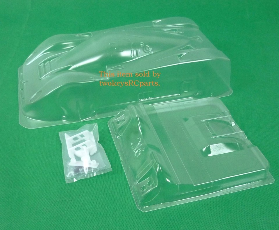 1:10 RC Clear Body Shell -Toyota 91C Le Mans car with Minolta decals | eBay